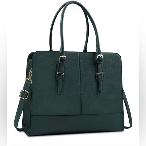 Bags | Brand New Sealed Laptop Bag For Women Leather Work Tote 156 Inch ...